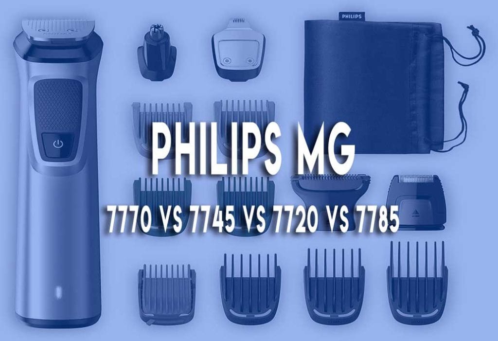 🥇 Recortadores Philips mg7770 vs mg7785 vs 7720 vs mg7745 🥇